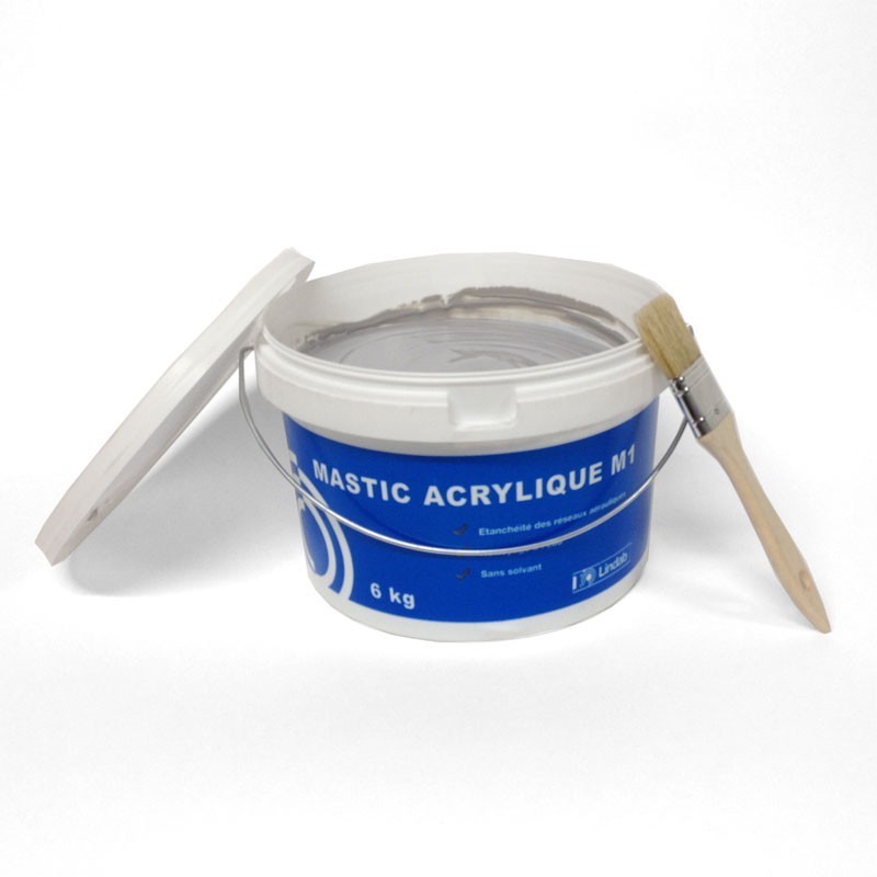 Mastic acrylique pot de pâte à joint - pour étanchéité des réseaux ...