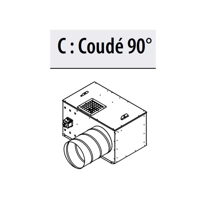 Caisson d'extraction JBHB ECOWATT (C4) VIM Tailles 7 à 27